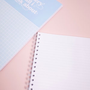 Kawaii Stationery A4 Lined Spiral Notebooks | Cute School Supplies ...