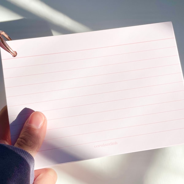 Aesthetic Revision Cards - Etsy UK