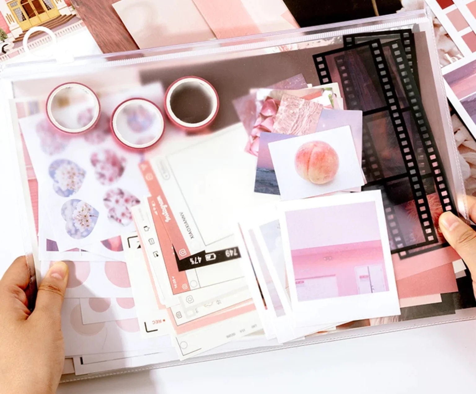 Journal Starter Kit Aesthetic Journal Supplies Scrapbook - Etsy