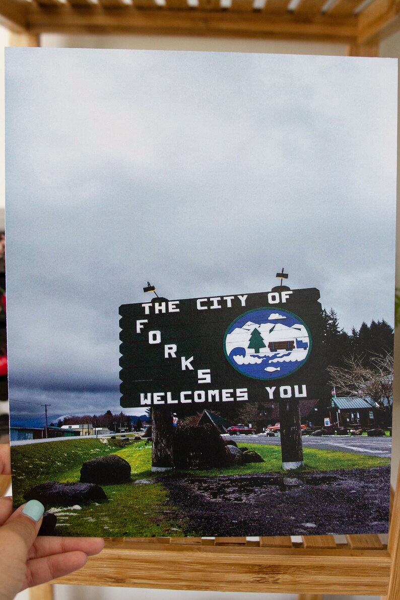 City of Forks | Twilight Art Print - Etsy