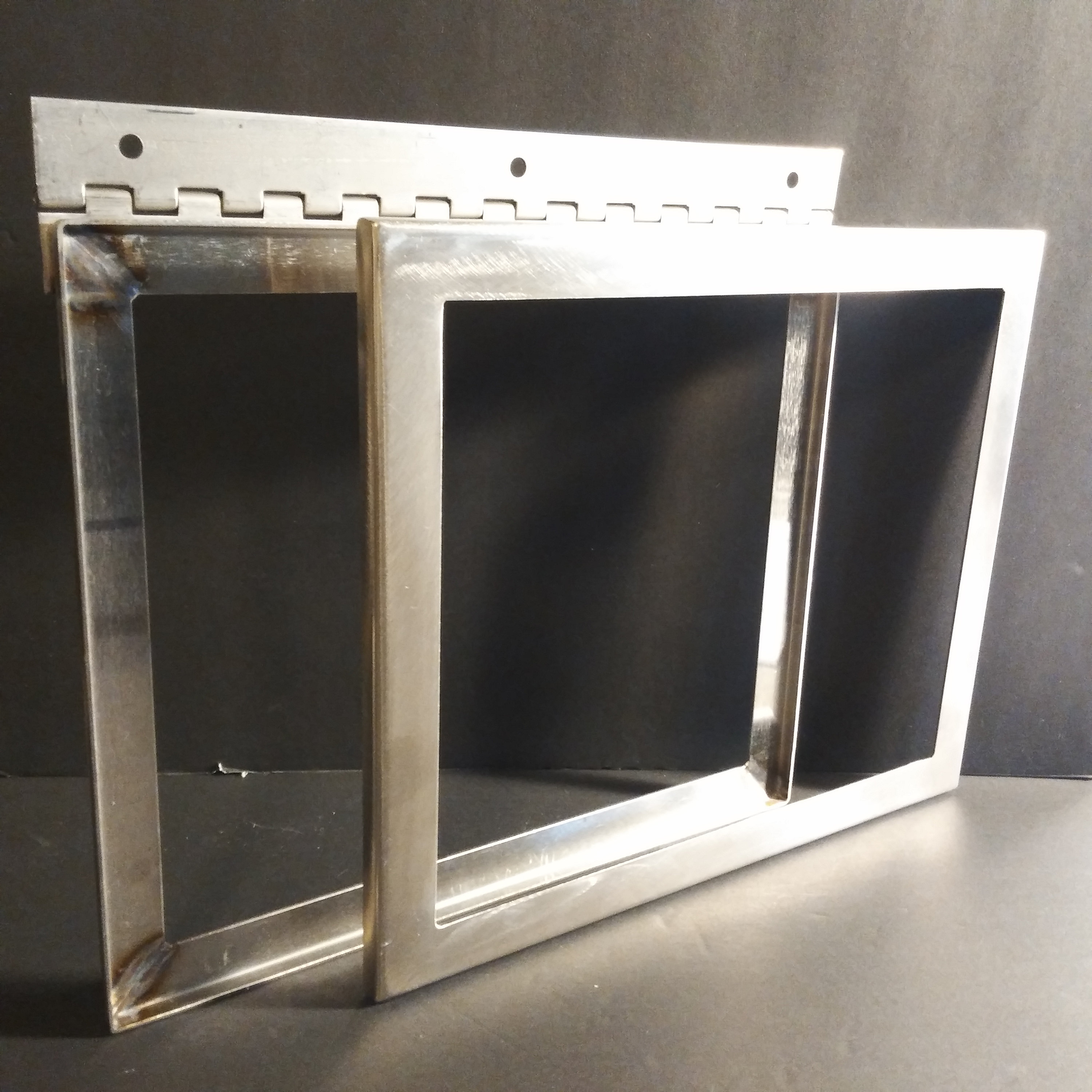 Stainless Steel 316 Frame With Piano Hinge. - Etsy