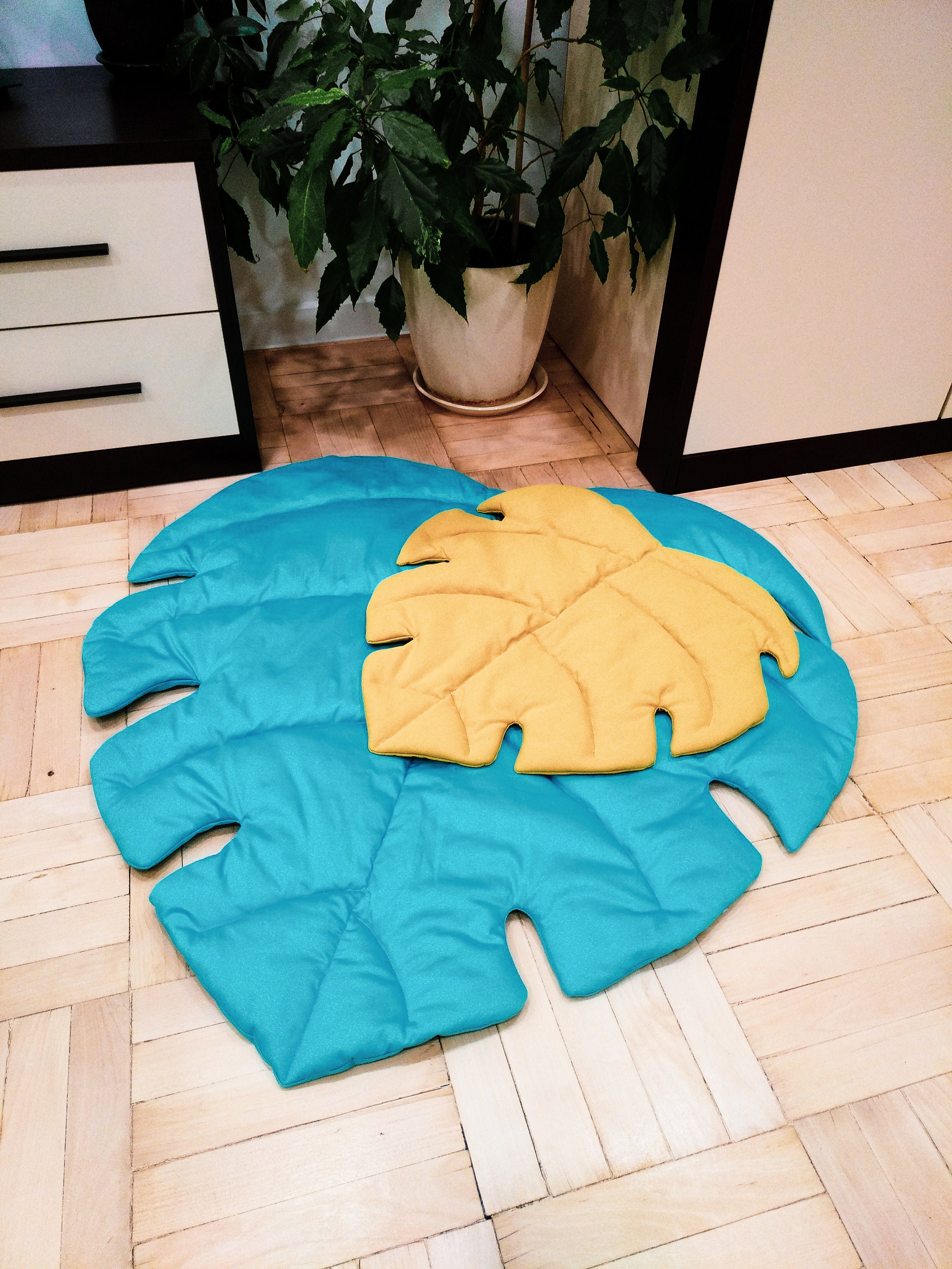 Leaf Sewing Pattern TWO Sizes Easy Diy Succulent Pillows for ...