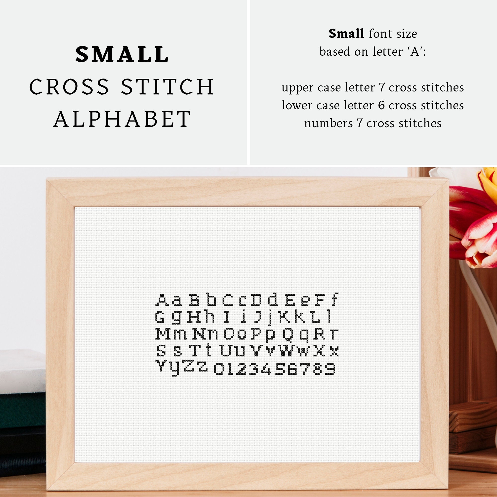 Cross Stitch Alphabet Pattern, Cross Stitch Numbers, Cross Stitch ...