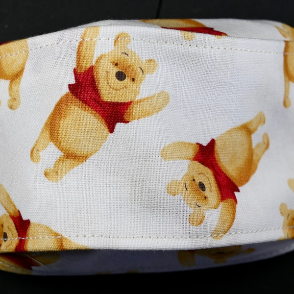 Winnie the Pooh Face Mask - Etsy