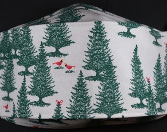 3d Cardinal Face Mask - Etsy