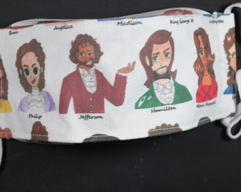 Hamilton Face Mask - Etsy