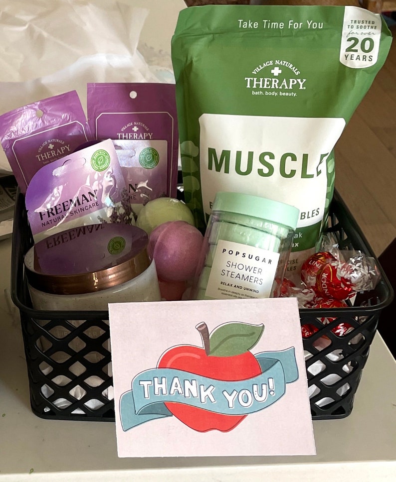 Teacher Thank You Cards Digital Download End of Year Card Teacher ...