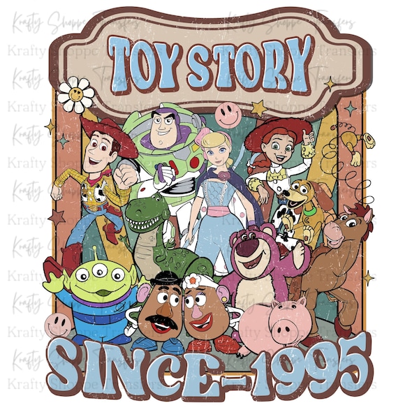 Toy Story Ready to Press Dtf - Etsy