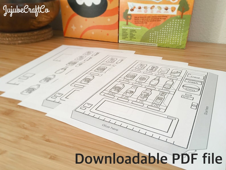 Vending Machine Coloring Page - Etsy Hong Kong