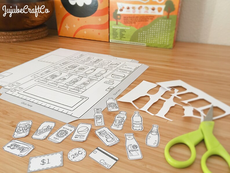 Vending Machine Coloring Page - Etsy Hong Kong