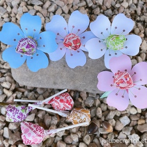 Spring Flower Lollipop Holder, Valentine’s Day Classroom Gift (style2_1 ...