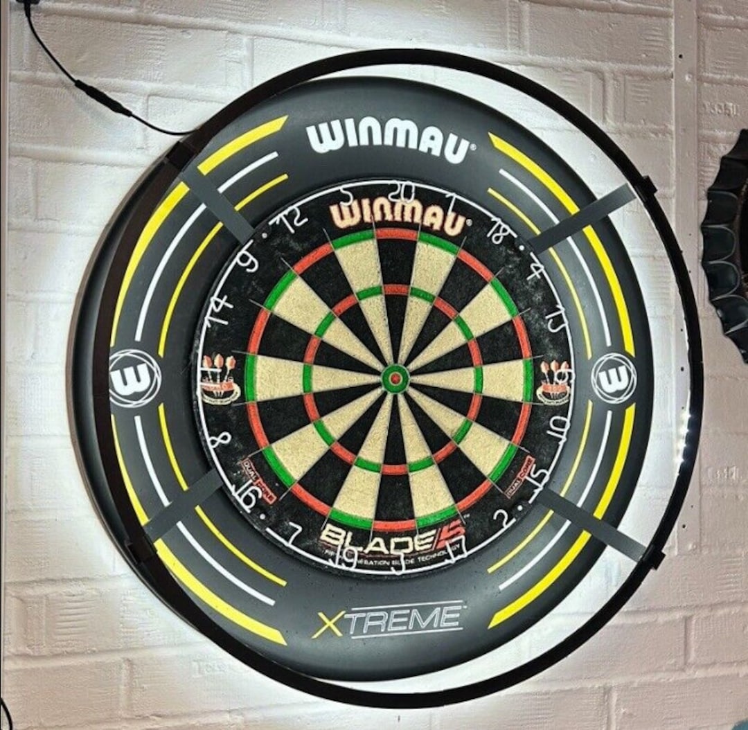 3D Printed Dartboard Lighting Ring Mount - Etsy