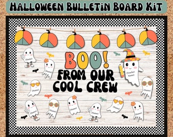 Halloween Classroom Bulletin Board Cute Halloween Class - Etsy