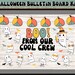 Retro Halloween Bulletin Board Kit, Groovy Boho Classroom Decor ...