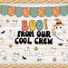 Groovy Halloween Bulletin Board Kit, Boho Retro Classroom Decor ...