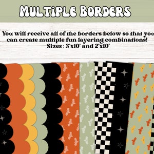 Halloween Classroom Bulletin Board Kit, Groovy Retro School Ghost Decor ...