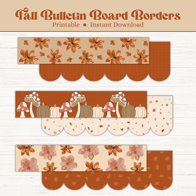 Fall Bulletin Board - Etsy