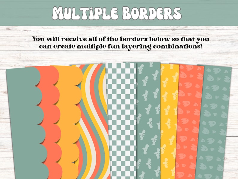 Groovy Halloween Bulletin Board Kit, Boho Retro Classroom Decor ...