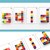 Build Letters and Words With Snap/connecting Cubes - Upper Case Letters ...