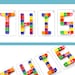 Build Letters and Words With Snap/connecting Cubes - Upper Case Letters ...