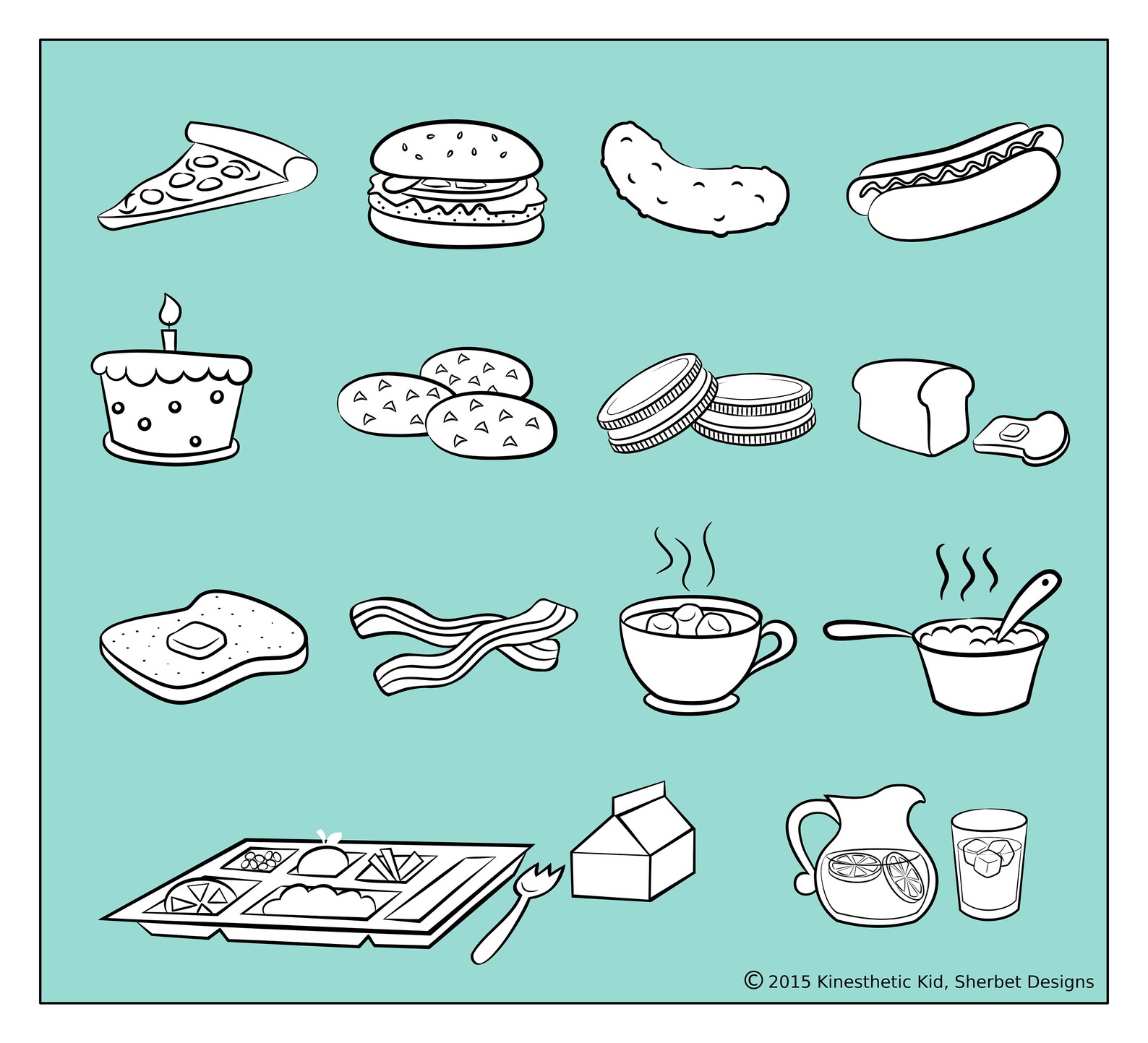 Clipart Yum 14 Images - Etsy