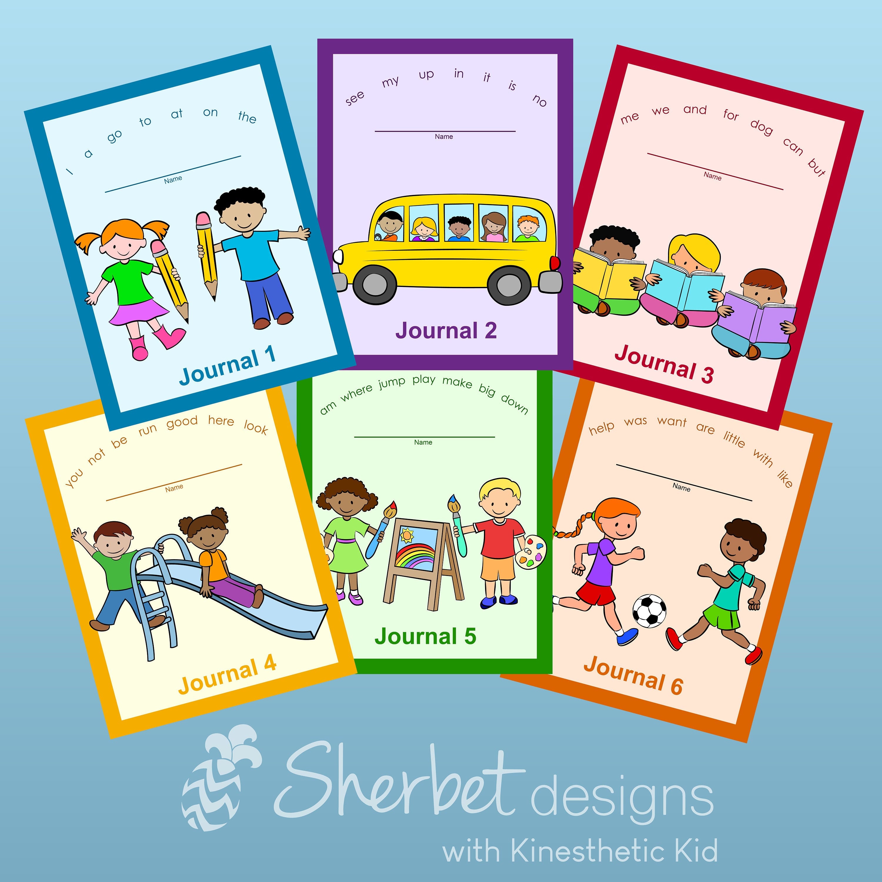 Sight Word Journals - Bundle of SIX - Etsy