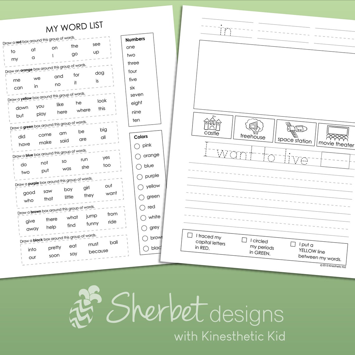 Sight Word Journals - Bundle of SIX - Etsy