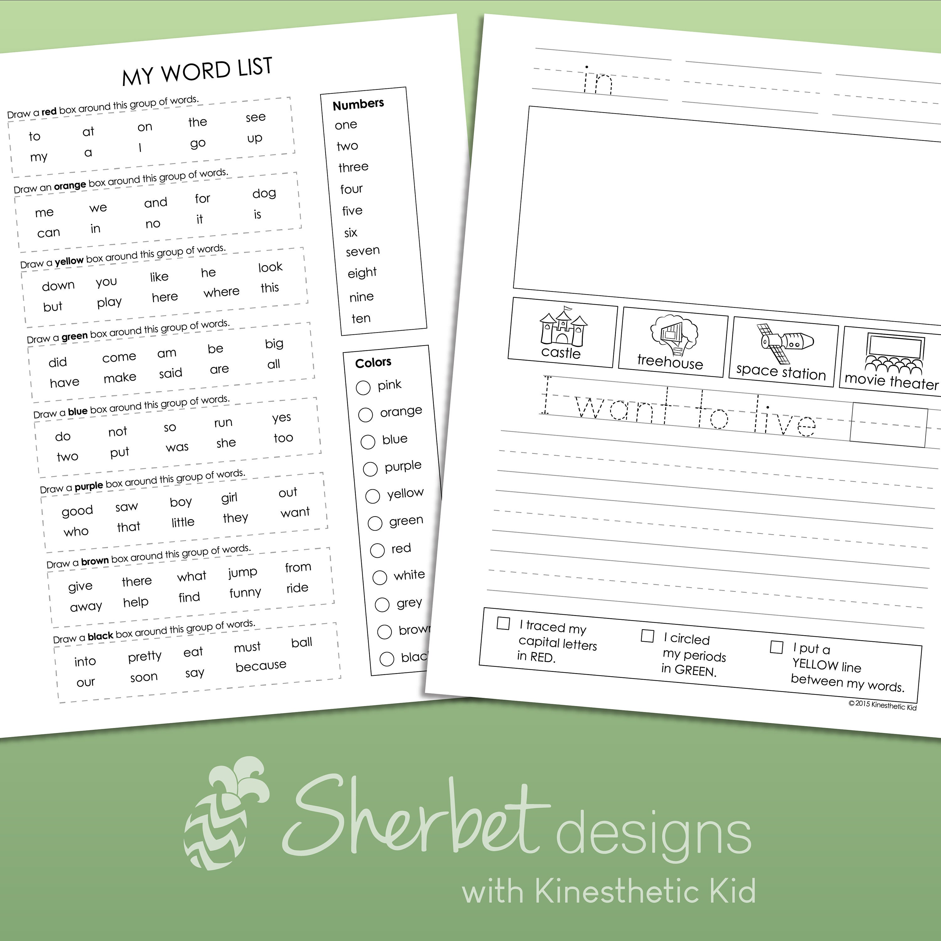 Sight Word Journals - Bundle of SIX - Etsy