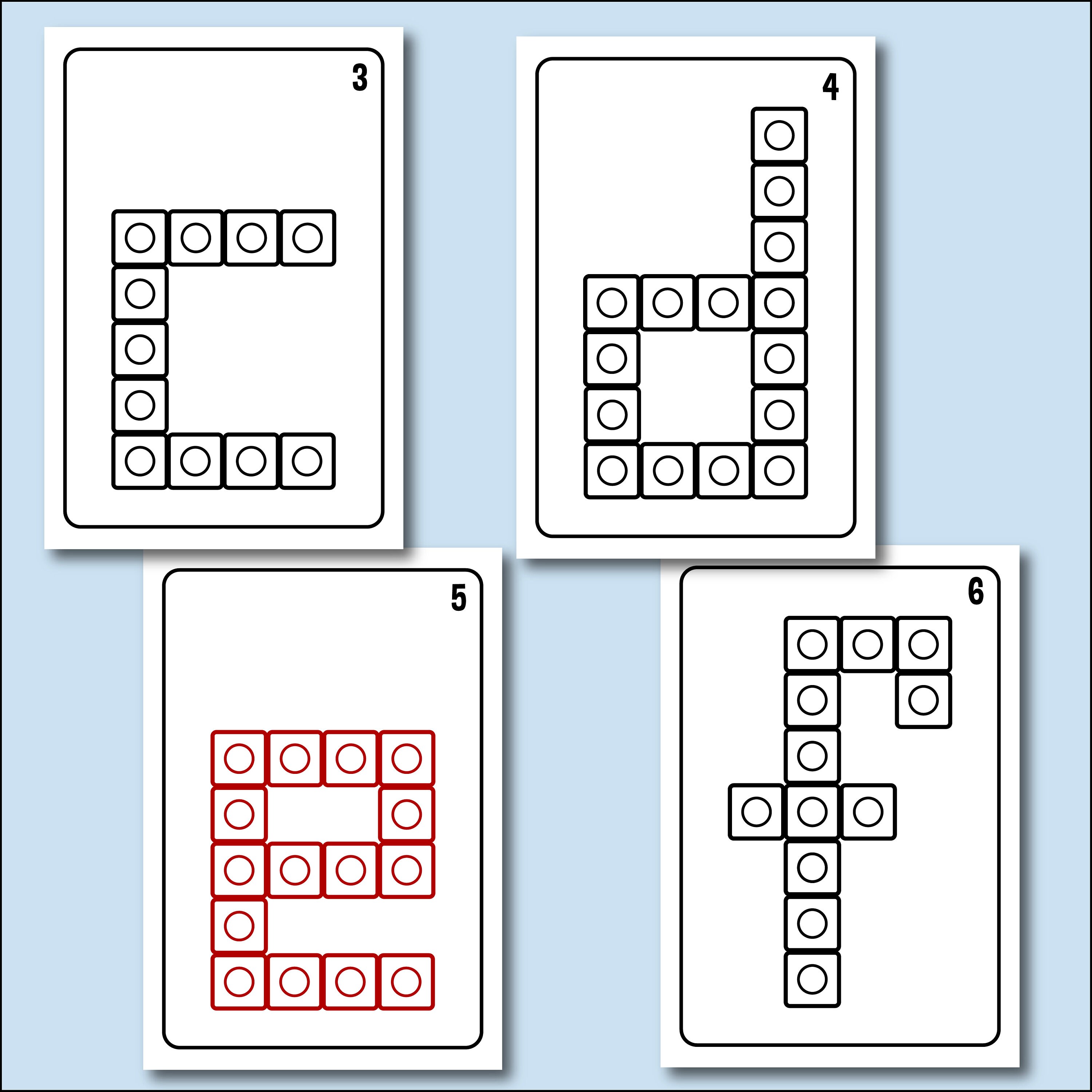 Build Sight Words With Snap/connecting Cubes - Upper and Lower Case ...