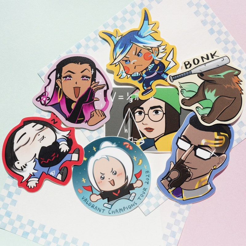 Valorant Stickers - Etsy
