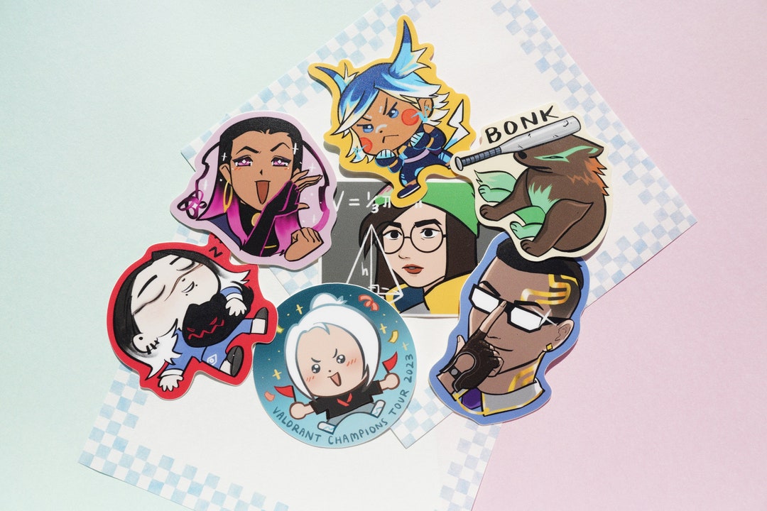 Valorant Stickers - Etsy