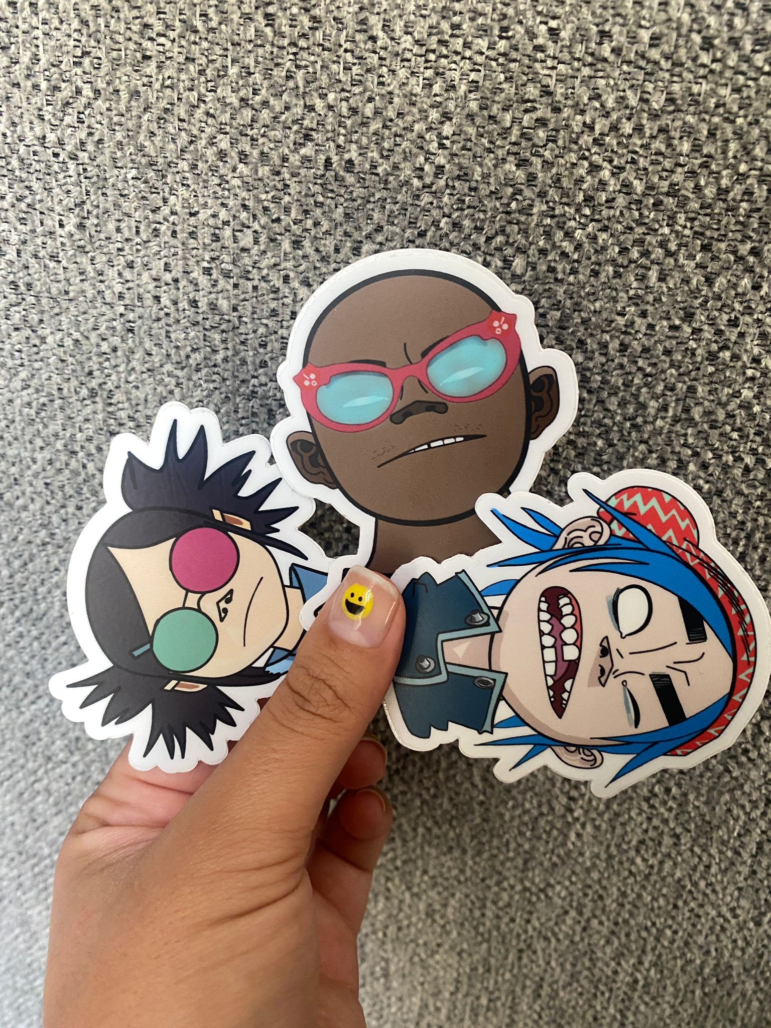 Gorillaz 3 Pack Stickers | Matte Stickers - Etsy