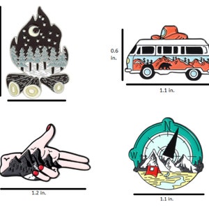 Camp Lover Pins Nature Lover Pins Camping Pins Outdoorsy - Etsy