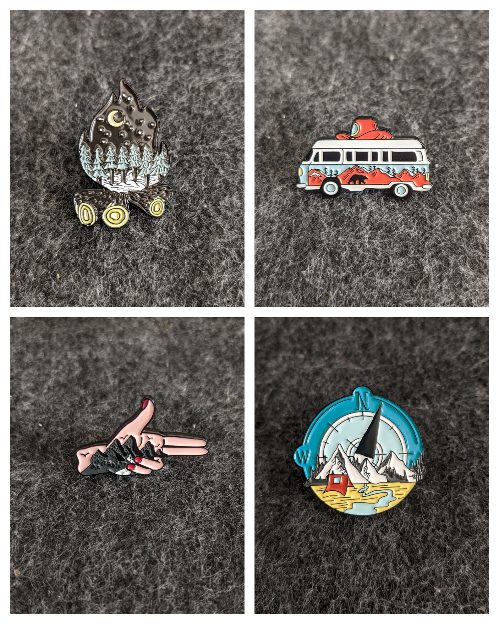 Camp Lover Pins Nature Lover Pins Camping Pins Outdoorsy - Etsy