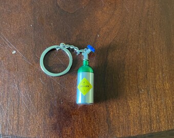 Oxygen Tank Keychain, Healthcare Keychain, Great Gift - Etsy