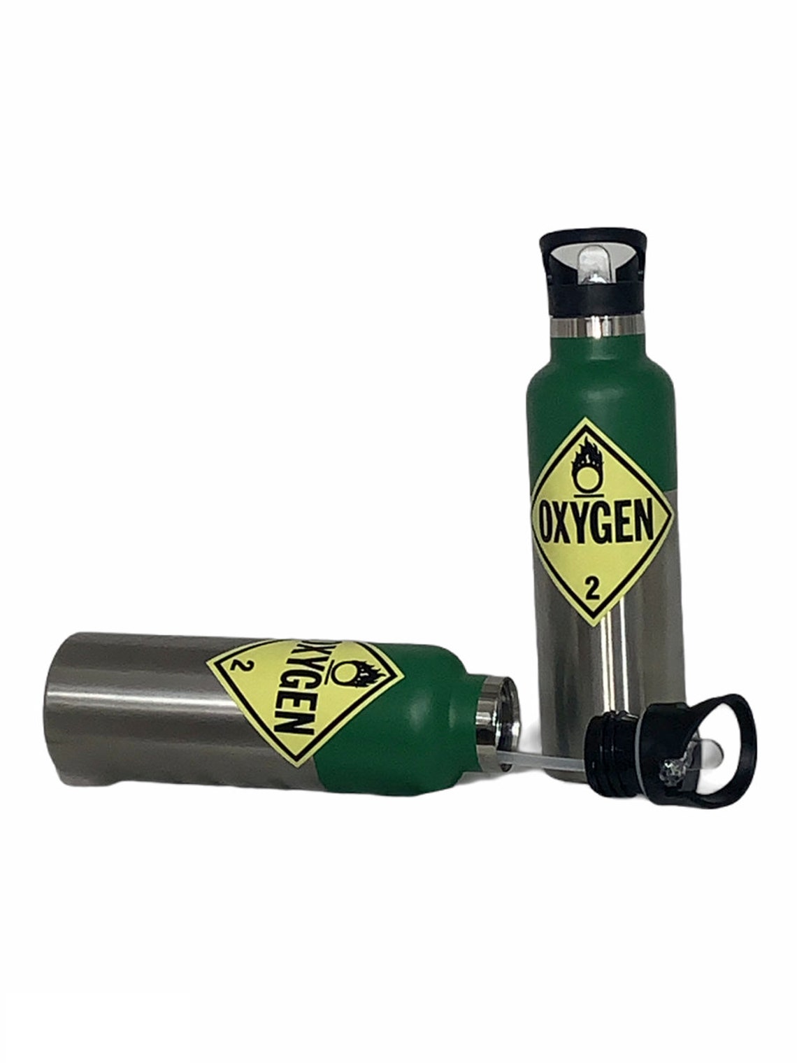 Oxygen Tank Water Bottle Novelty Double Walled Insulated | Etsy