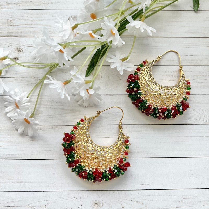 Pakistani Earrings - Etsy