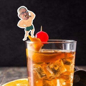 Funny Custom Drink Stirrers Personalized With Face, Stir Sticks Custom ...