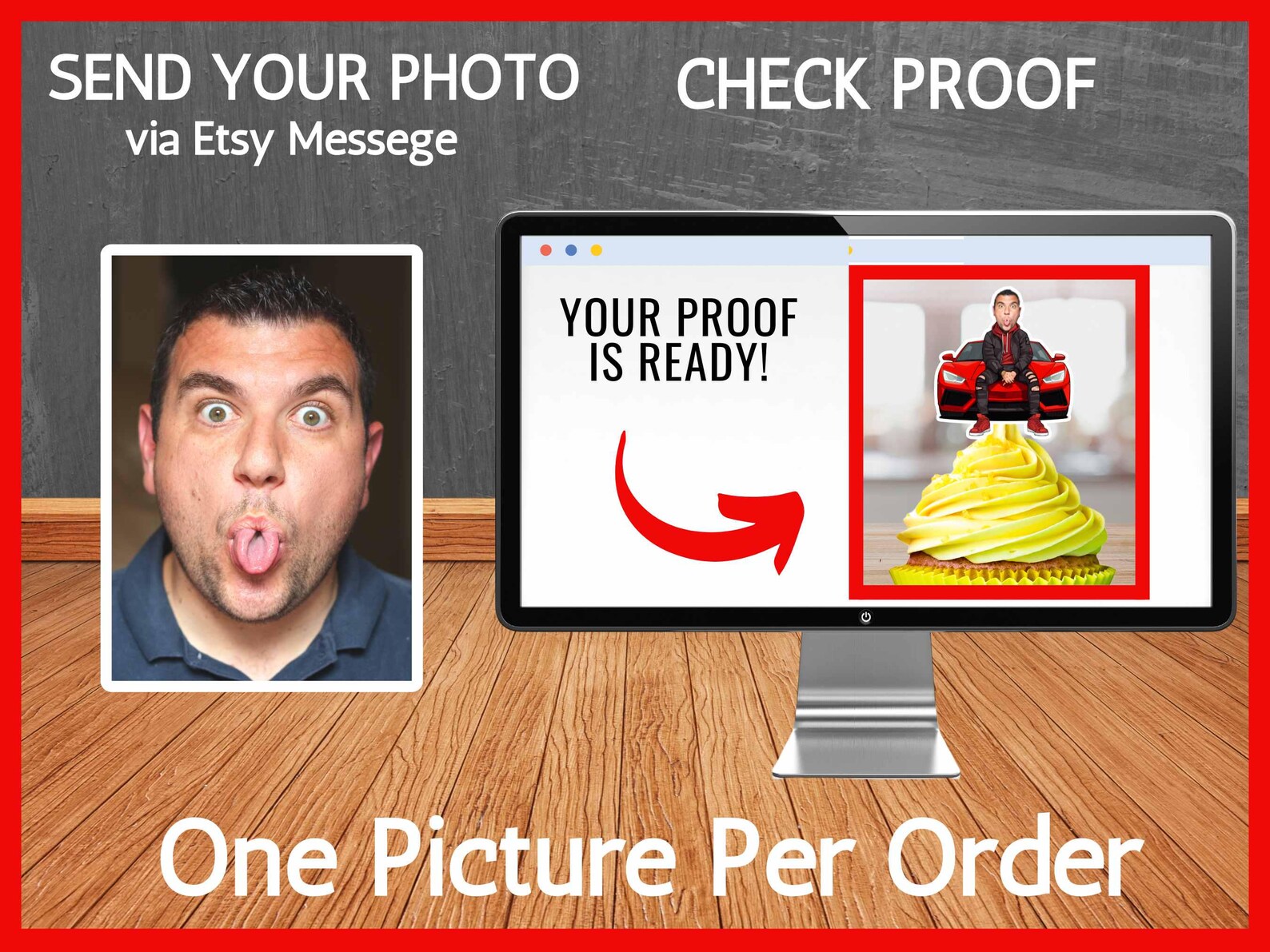 Hip Hop Car Cupcake Toppers. Hip Hop Birthday Party, Sports Car With ...