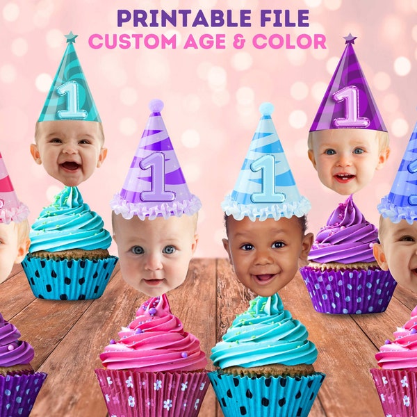 Kids Cupcake Toppers - Etsy