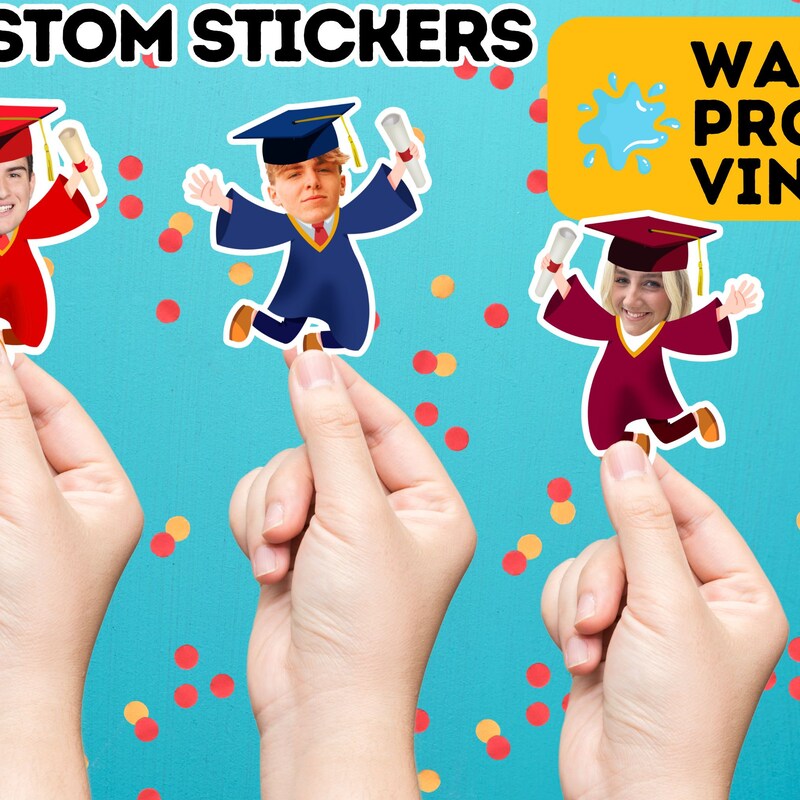 Graduation Stickers - Etsy