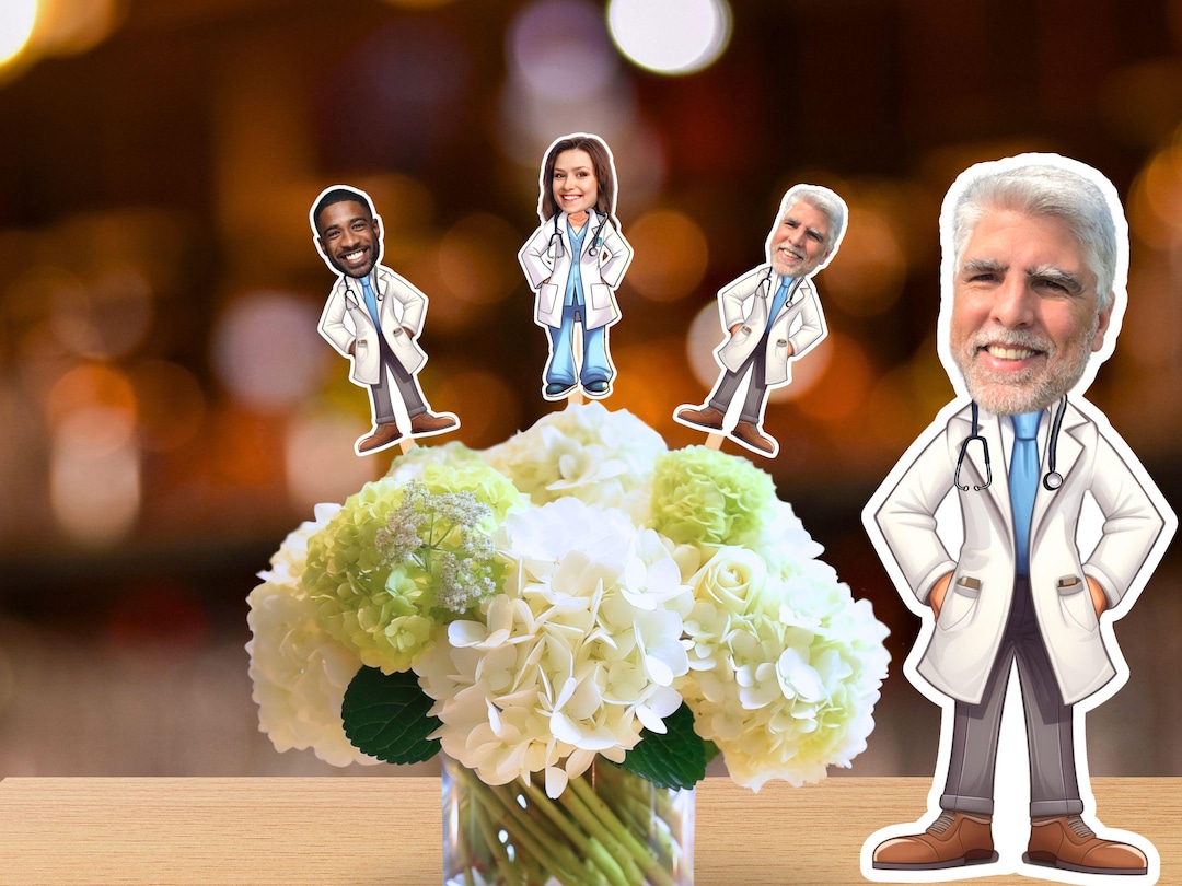 Doctor Party Decor Centerpiece for Nurse or Doctor Themed Party ...