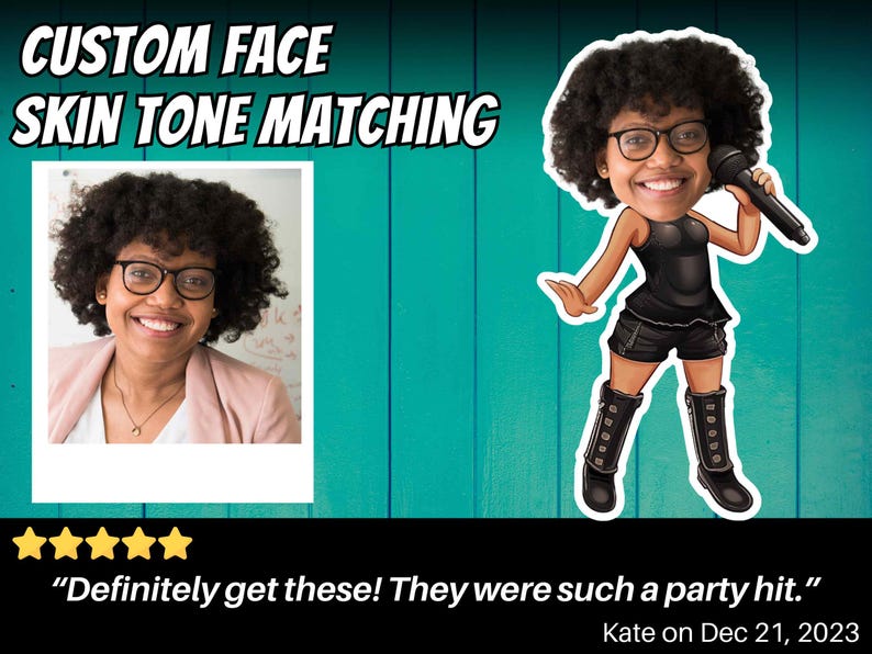 Singer Pop Star Cupcake Personalized Karaoke Theme Face. Singers ...
