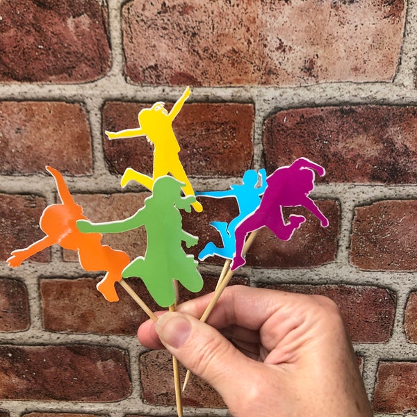Trampoline Cupcake Toppers - Etsy