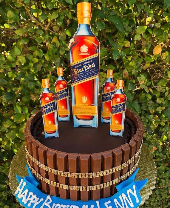 Johnny Walker Blue Label Cake