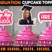 Funny Graduation Cupcake Toppers. / Graduate Party Gift/ Graduation ...