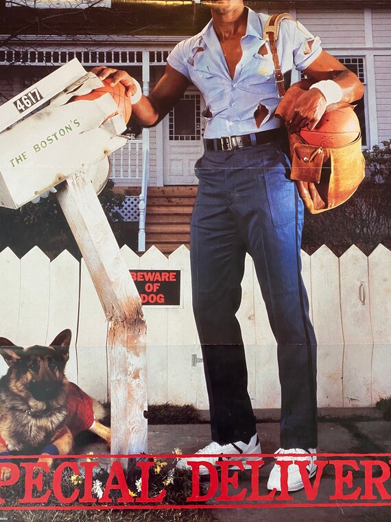 Karl Malone Mailman Poster KARL MALONE The Mail Man Basketball Legend