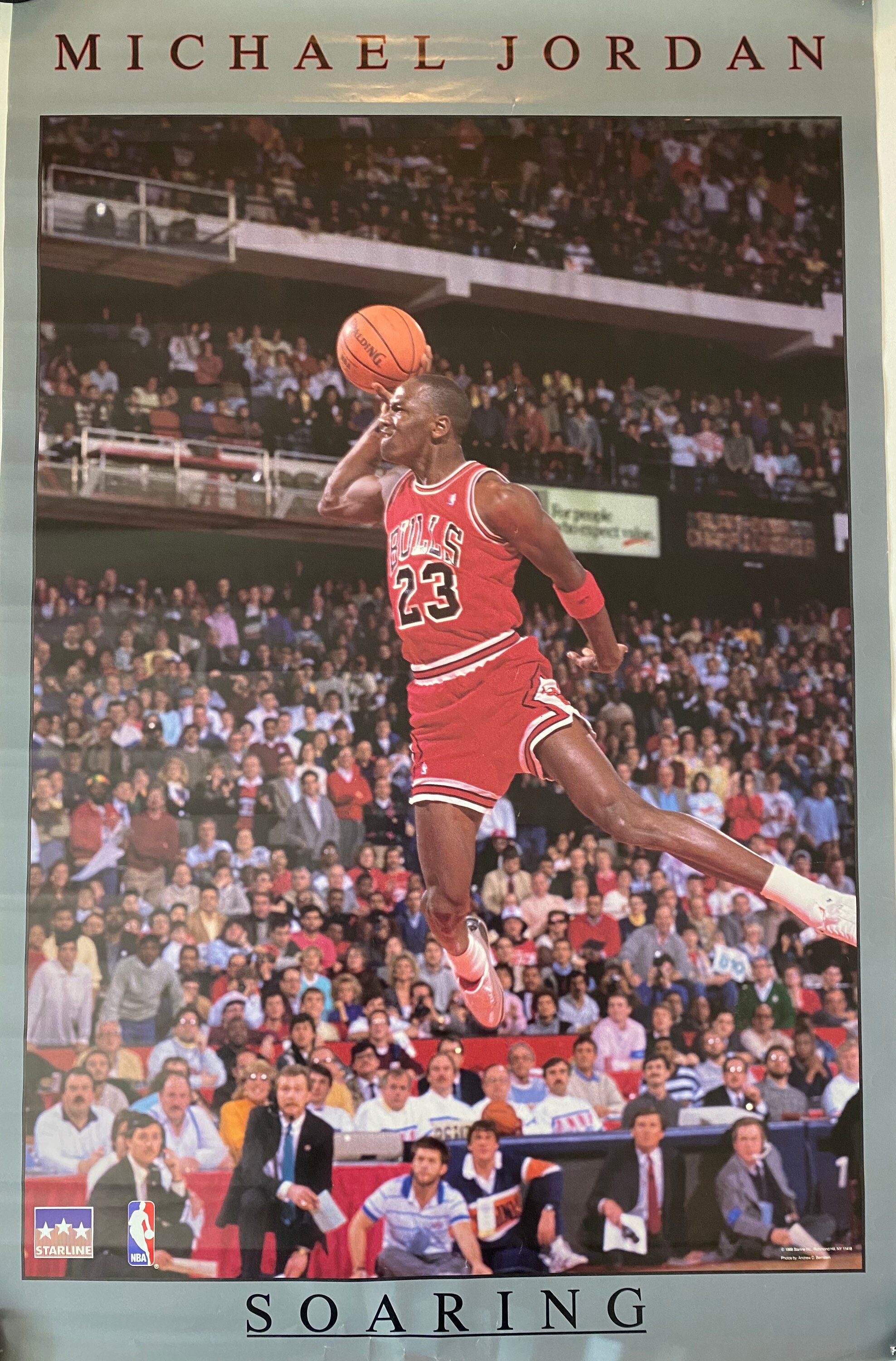 Michael Jordan Dunk Contest Poster