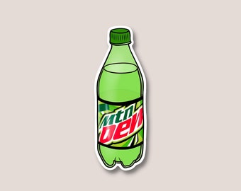 Mountain Dew Car Decal - Etsy
