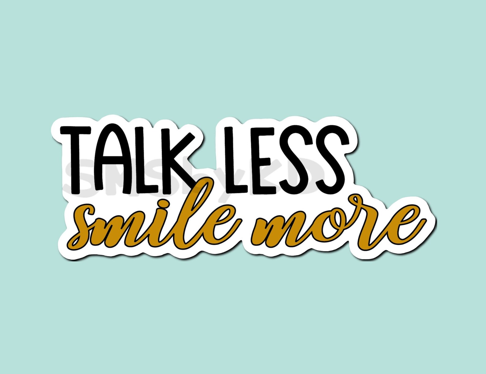Hamilton Talk Less Smile More Quote Glossy Sticker Laptop | Etsy